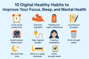 10 Digital Healthy Habits to Improve Your Focus, Sleep and Health ...