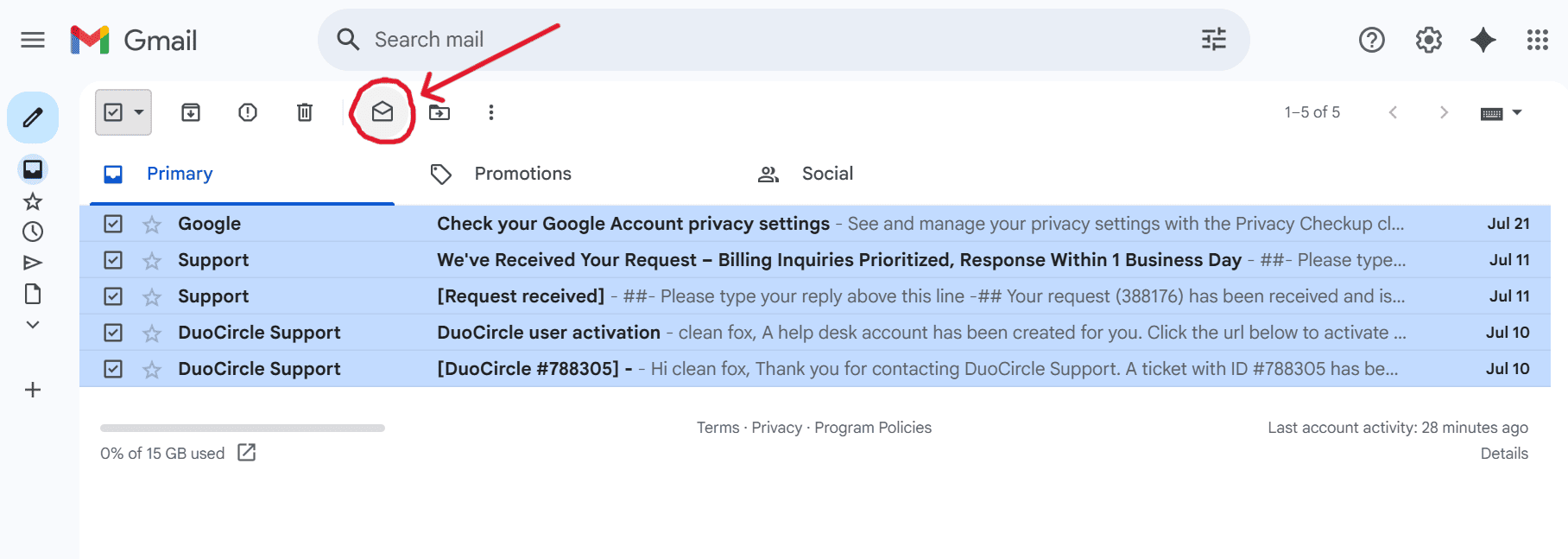 How to Mark All Emails as Read in Gmail (Step-by-Step Guide) - Cleanfox Blog
