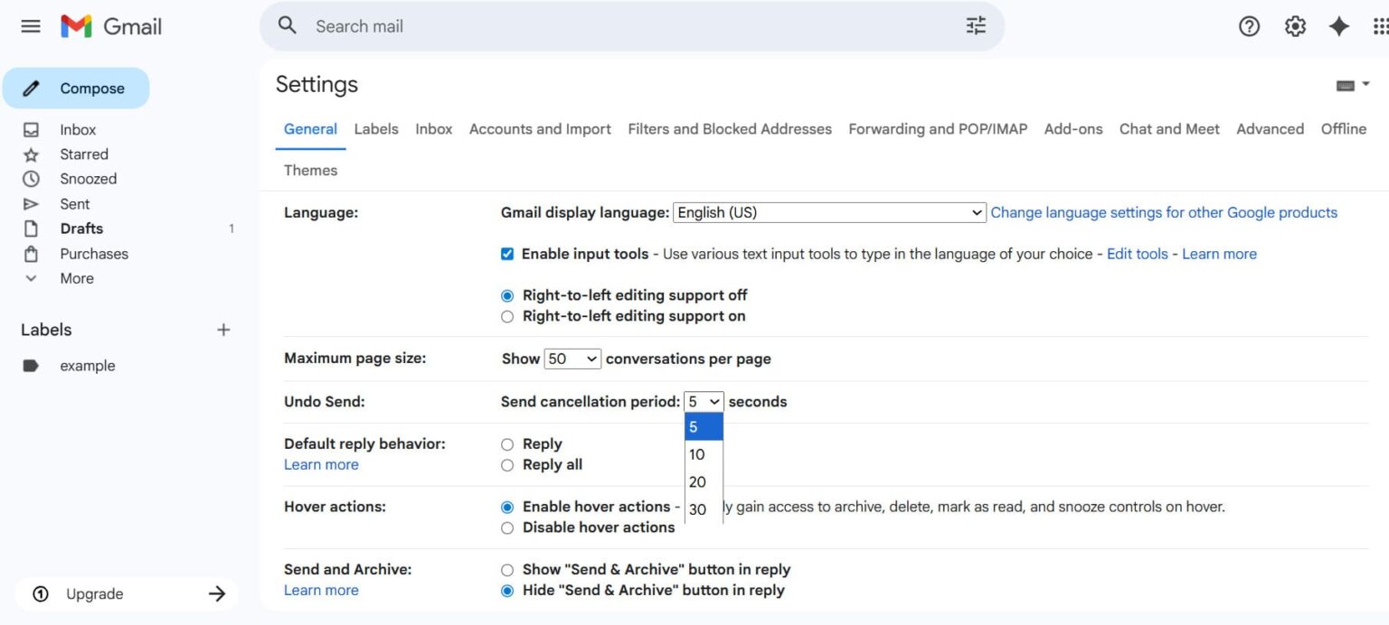 How to Cancel an Email in Gmail (Undo Send Step-by-Step) - Cleanfox Blog