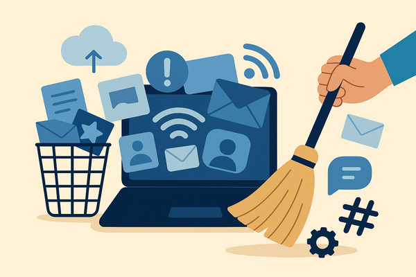 Digital Clutter: How to Declutter Your Online Life for Good - Cleanfox Blog