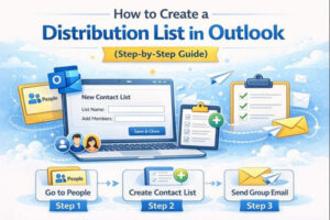 How to Create a Distribution List in Outlook (Step-by-Step Guide ...